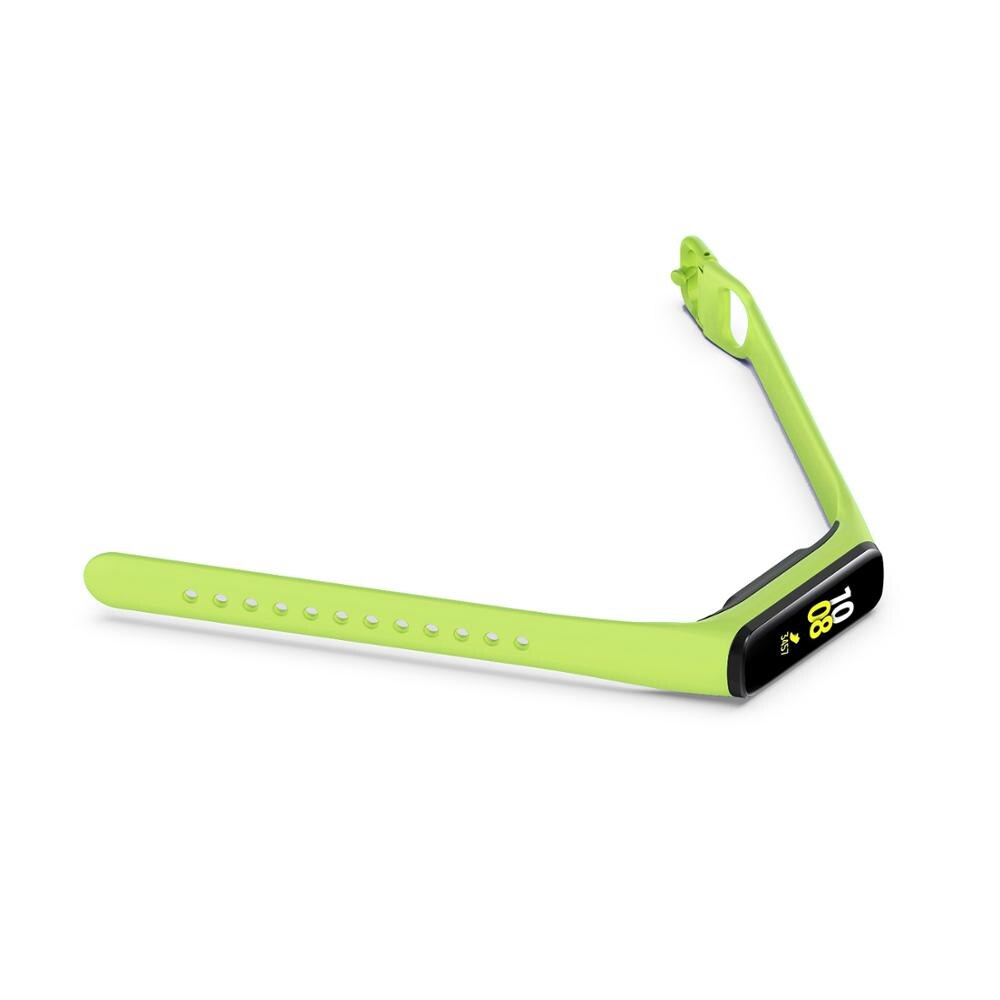 For Galaxy Fit 2 (SM-R220) | Lime Green Plain Silicone Strap – SamStraps™